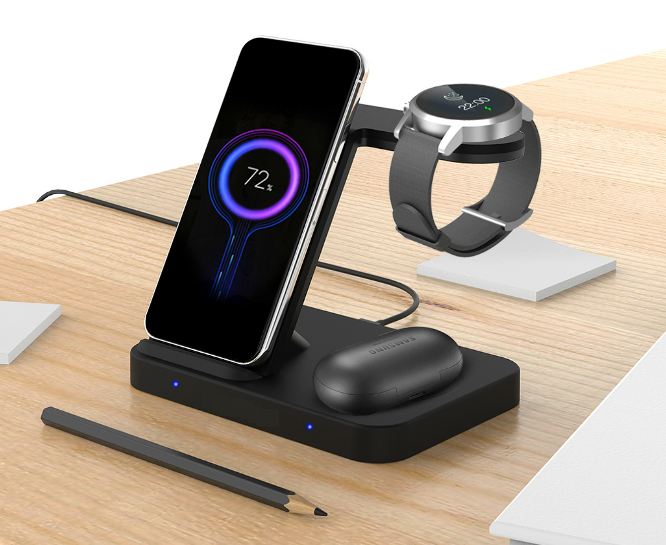 T Pack 2 Pack Set Of The 4 In 1 Multi Samsung Wireless Charging